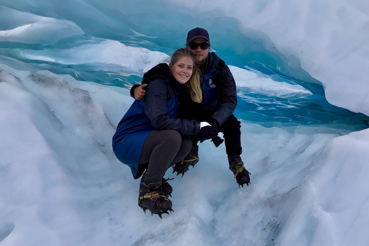 Winter Neuseeland Eis